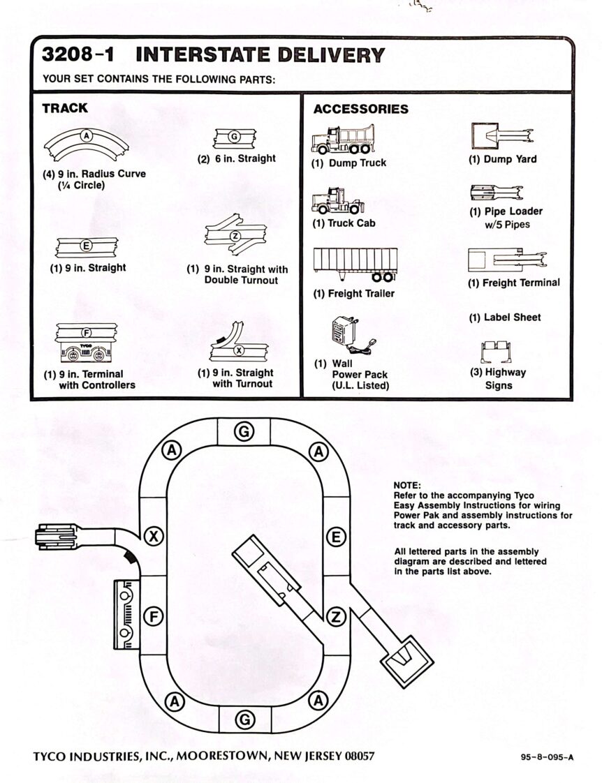 TYCO US1 3208-1 Interstate Delivery